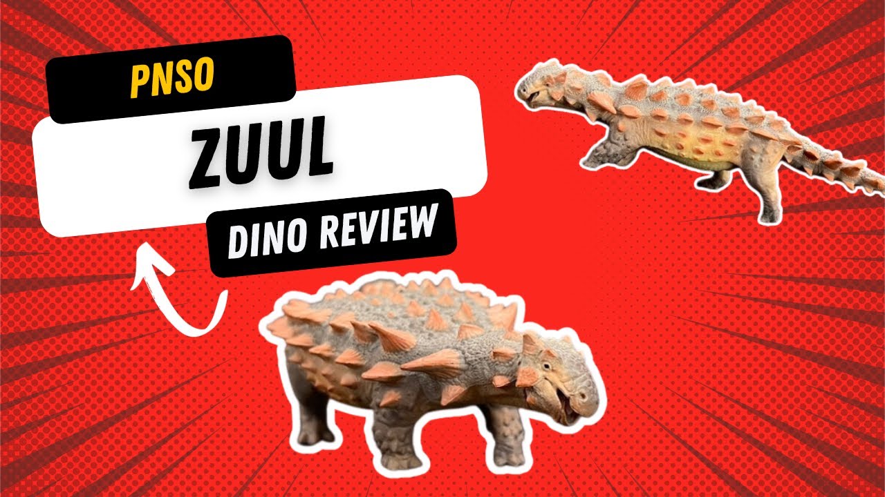 Cayden the Zuul - PNSO 2023 - Dinosaur review! Prehistoric World ...