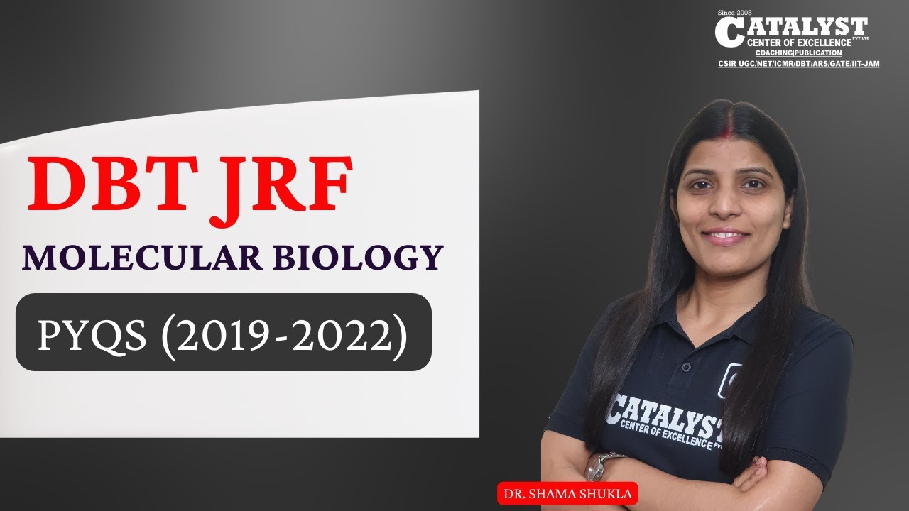 DBT-JRF PYQS Solution(2019-2022) Topic-Molecular Biology - YouTube