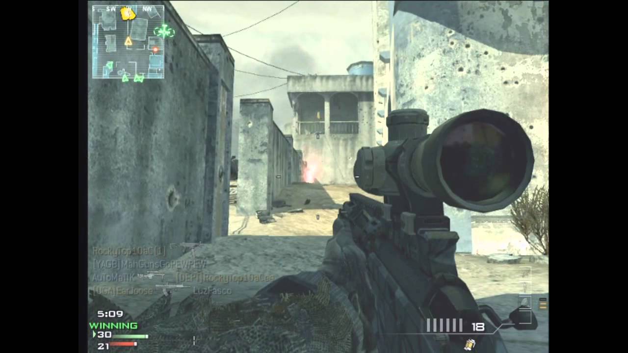 MaRksMaN MW3 Sniper/quickscope Gameplay | Best Perks/Guns/Etc. - YouTube