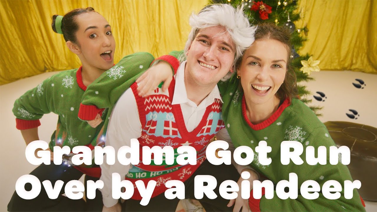 Grandma Got Runover By a Reindeer 🦌 Christmas Dance with Easy ...
