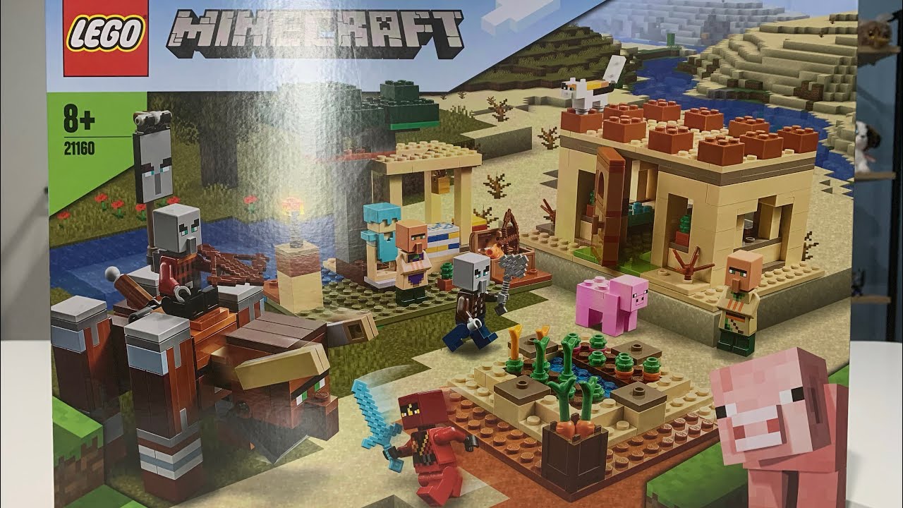 LEGO Minecraft Illager Raid 21160 (2020) Review! - YouTube