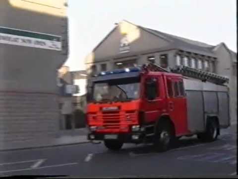 Aberdeen Fire Brigade Station 96 fire call 1995 - YouTube