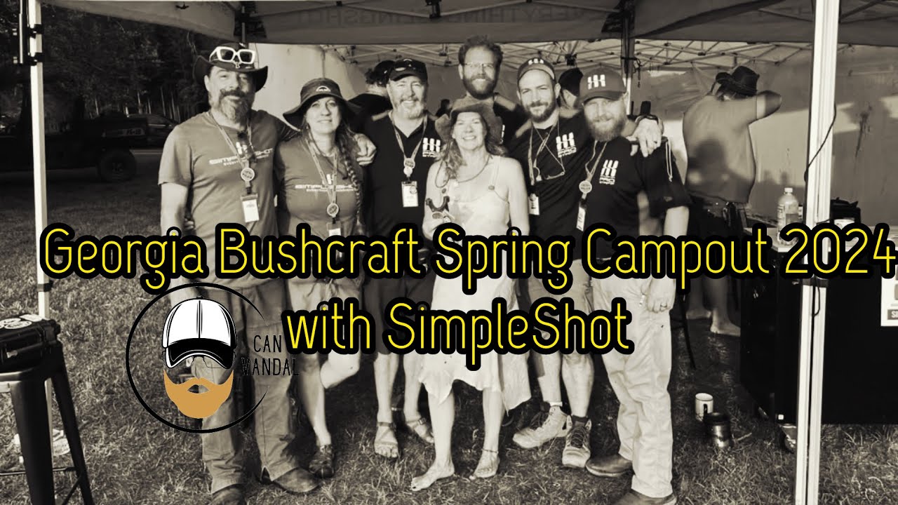 Georgia Bushcraft Spring Campout with SimpleShot! - YouTube