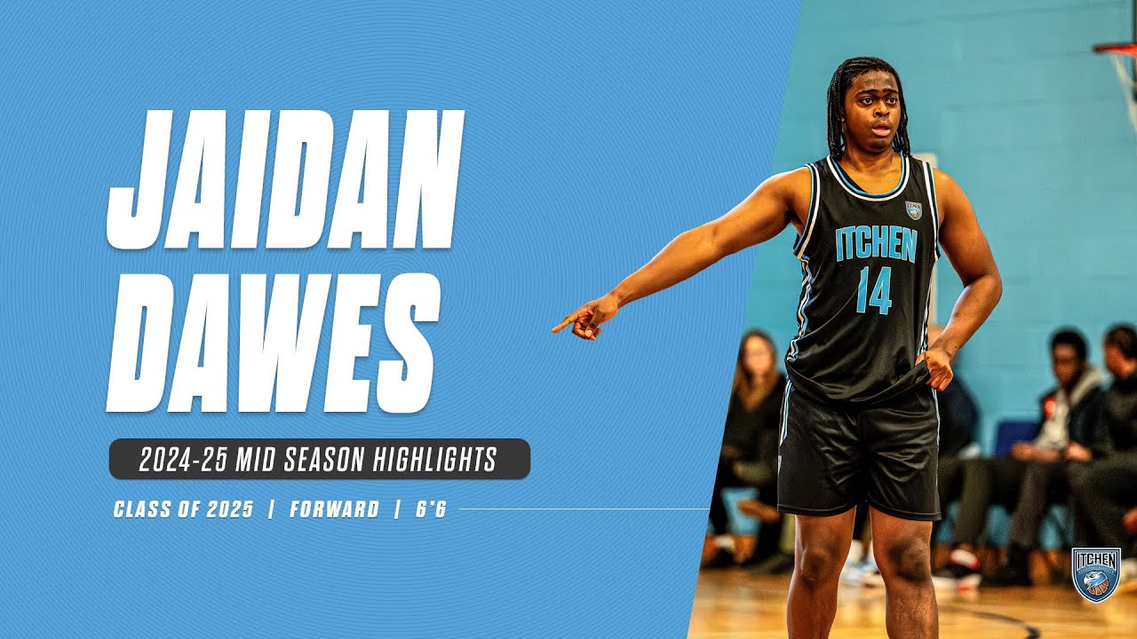 Jaidan Dawes (Class of 2025) 2024/25 Mid Season Highlights - YouTube