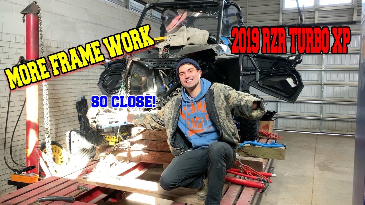 Fixing my Mistake on a Salvage Wrecked 2019 Razor Turbo XP - YouTube