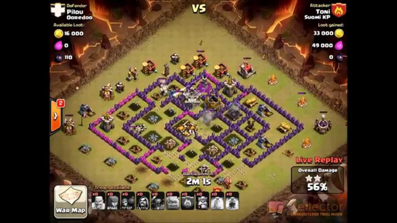 Clan War! Suomi KP vs Ooredoo - YouTube