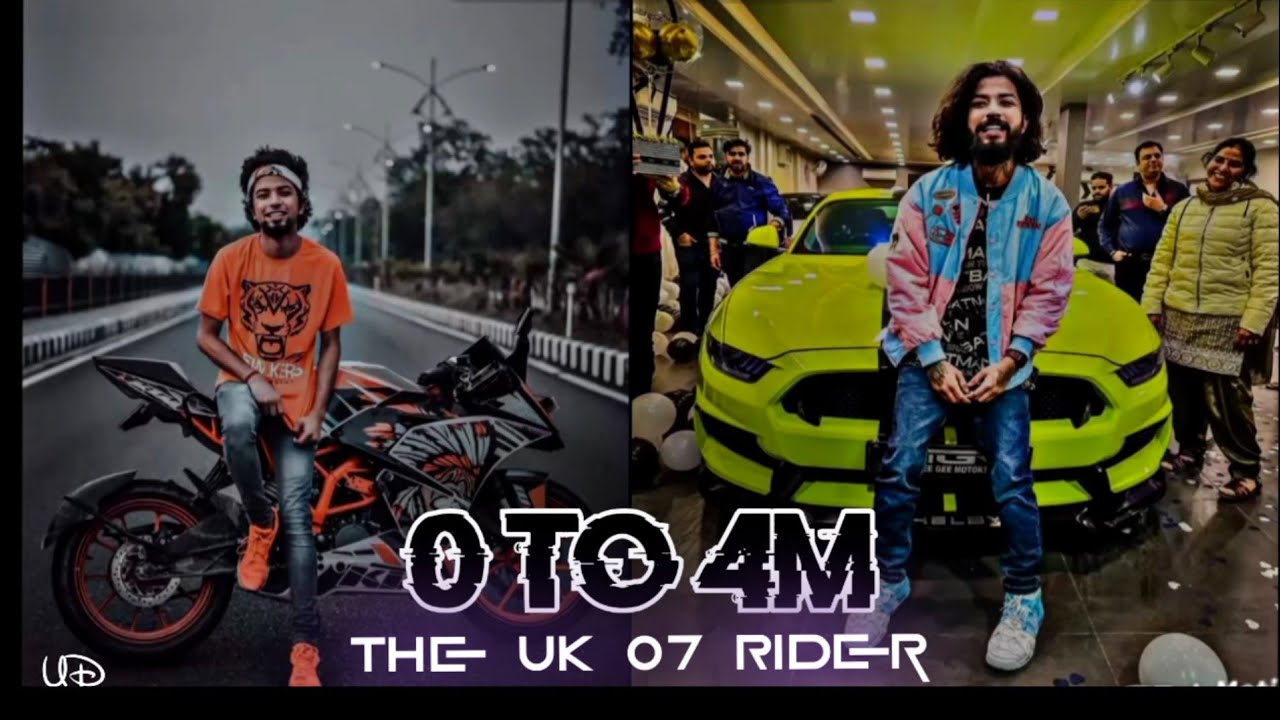 The uk 07 Rider 🔥 || 4m sub status @TheUK07Rider #viral #viralvideo # ...