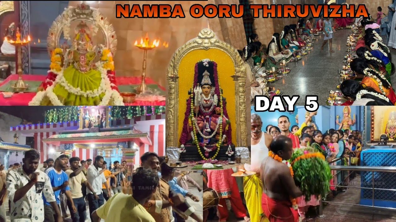 Namba ooru thiruvizha day 5 🙏🦚 ️ Khyala E Block ️ VLOG ️ || Tamil ...