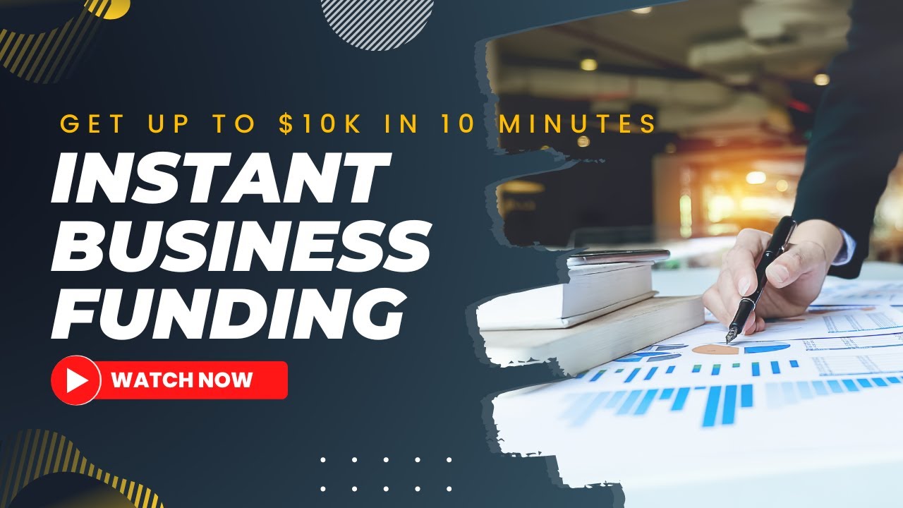 Up to $10k in 10 Minutes Instant Business Funding - Revealed - YouTube