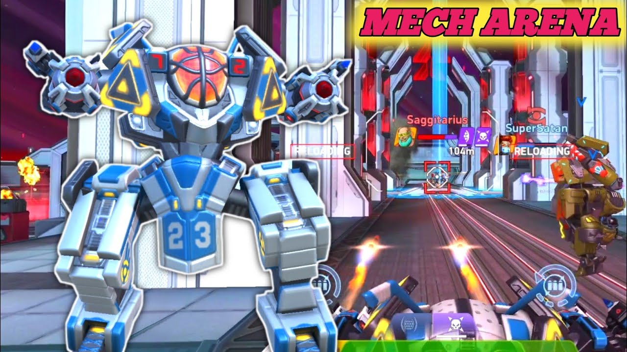 Aegis with Gemini 10 Gameplay - Mech Arena - YouTube