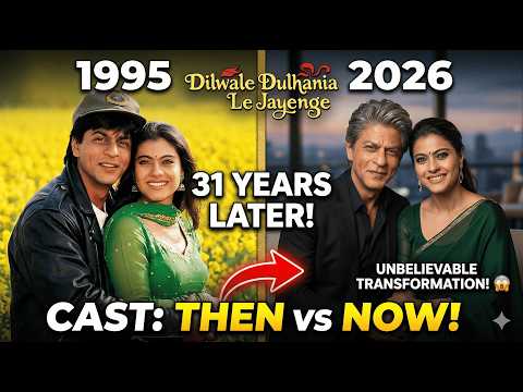 SRK & Kajol: 1995 vs 2026! The Evolution of Raj & Simran