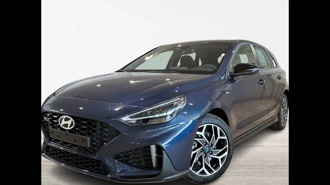 Hyundai I30 1 0 TGDI 100CV NLINE SAILING BLUE - YouTube