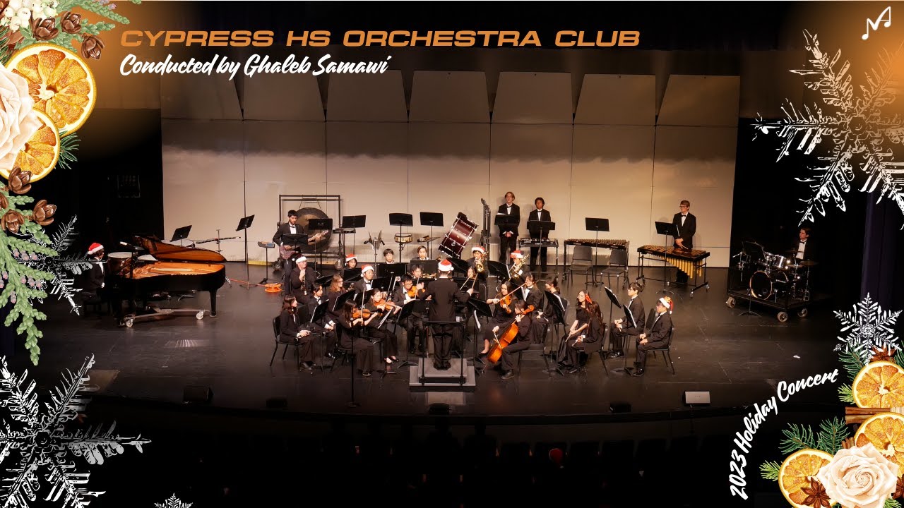 Cypress HS Orchestra Club | 2023 Holiday Concert - YouTube