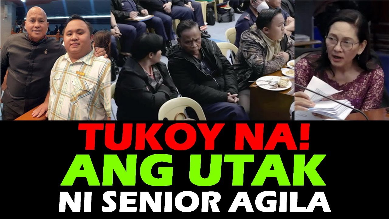 SENIOR AGILA SENATE HEARING | ANG UTAK NI SENYOR AGILA ng SBSI Surigao ...