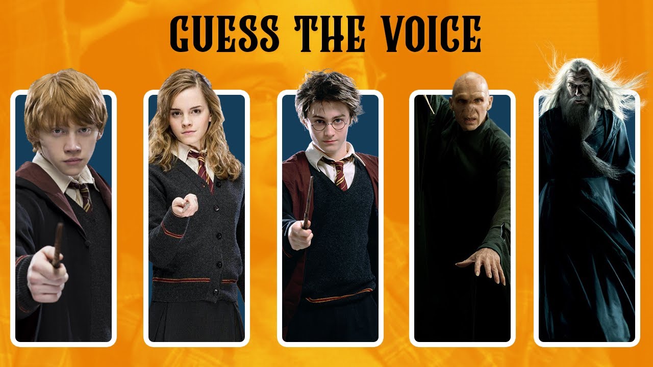 Harry Potter Voice Quiz Challenge Identify The Character By Their Voice ...