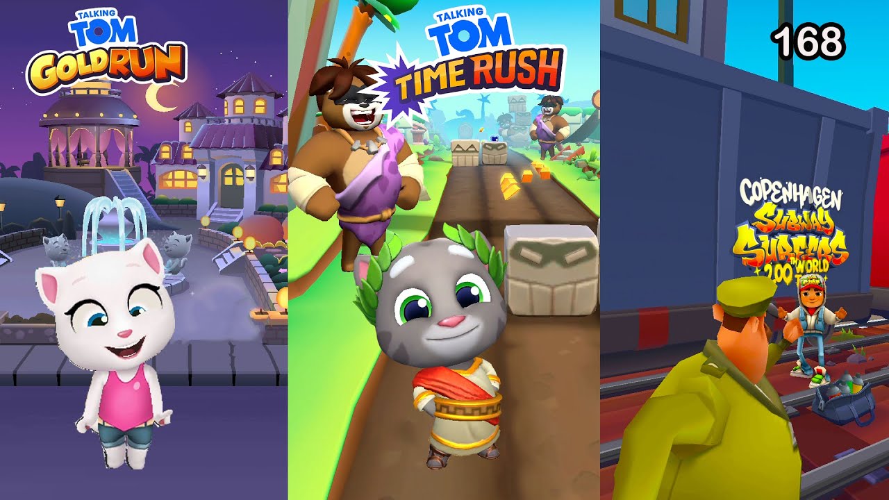 Talking Tom gold run Discover 3 Screenplay Gameplay/Walkthrough Part ...