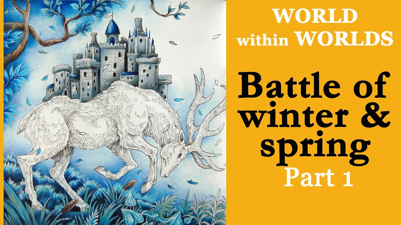 Membership. Battle of winter and spring. Part 1 #Coloring in 'World ...