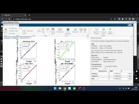 Tutorial jaringan Syaraf Tiruan menggunakan program matlab - YouTube