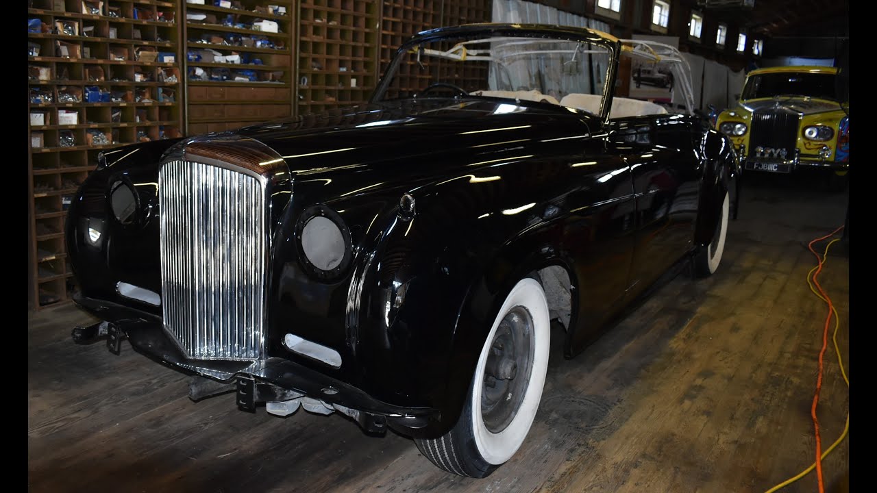 1958 Bentley S1 DHC Engine idling - YouTube