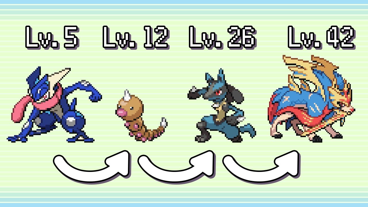 Pokemon Evolve Every Level with over 900 Pokemon - YouTube