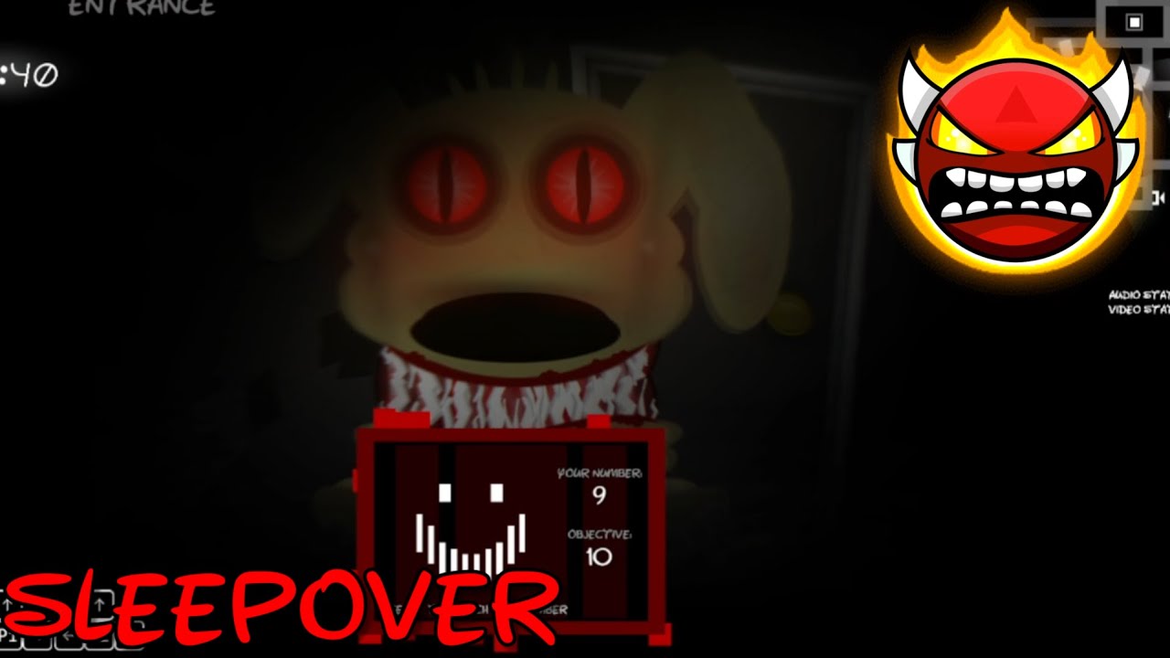 [ HORROR LEVEL ] Sleepover ( Insane Demon ) | Geometry Dash 2.2 - YouTube