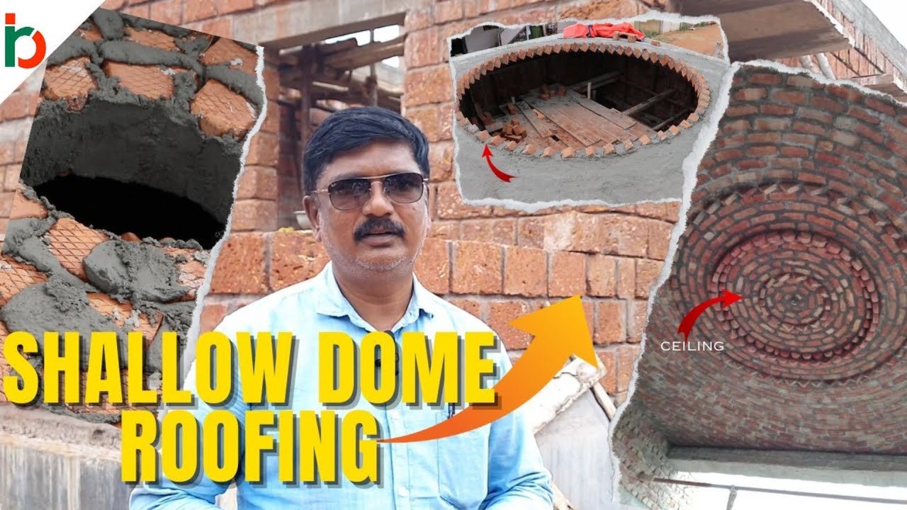 Shallow Dome Roofing 💥 #domeconstruction #rohtak - YouTube