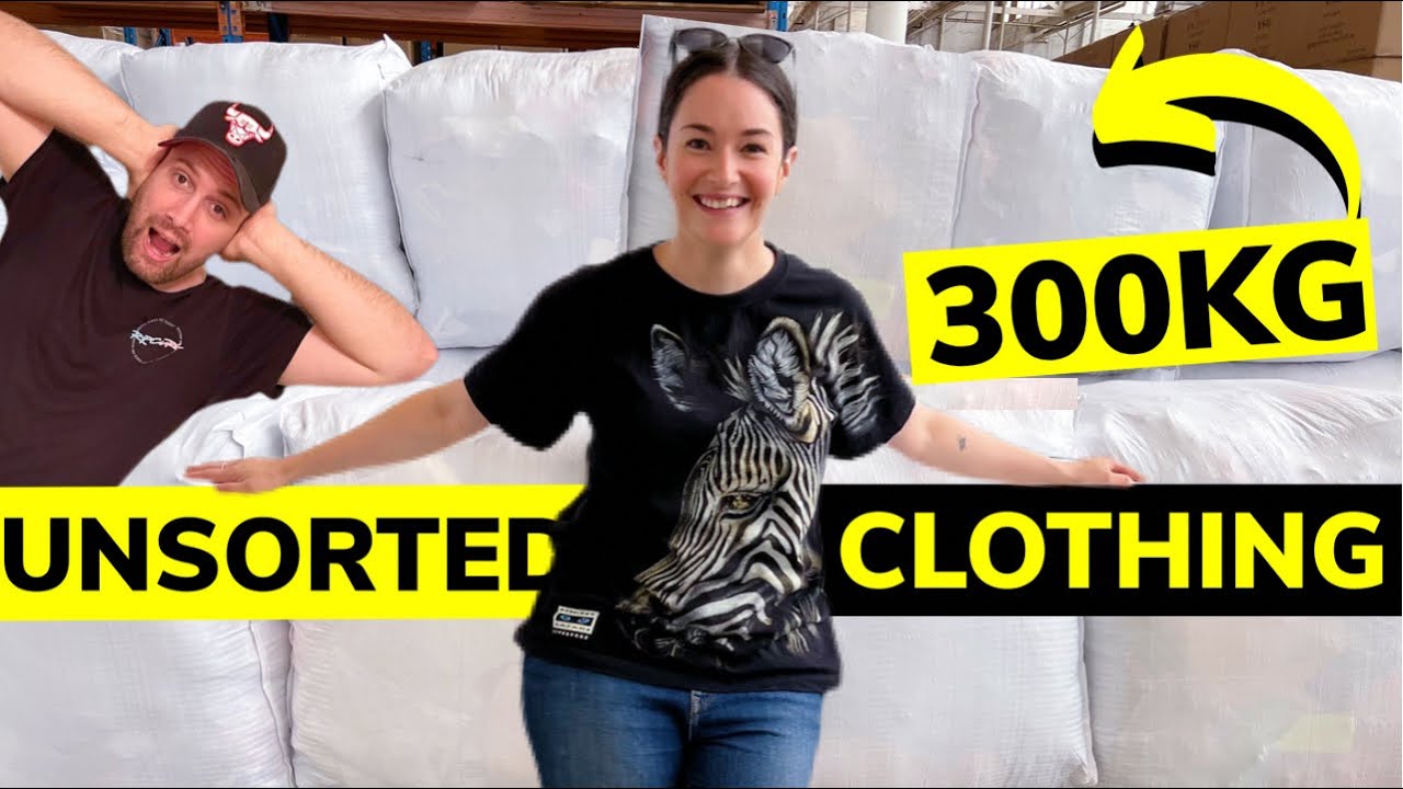 What It's REALLY Like To Open Unsorted Clothing Bales - 300KG of Second ...