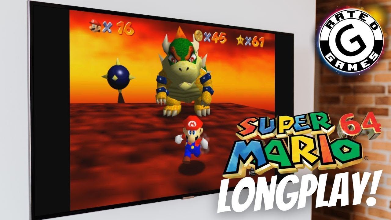 Super Mario 64 Longplay! - YouTube