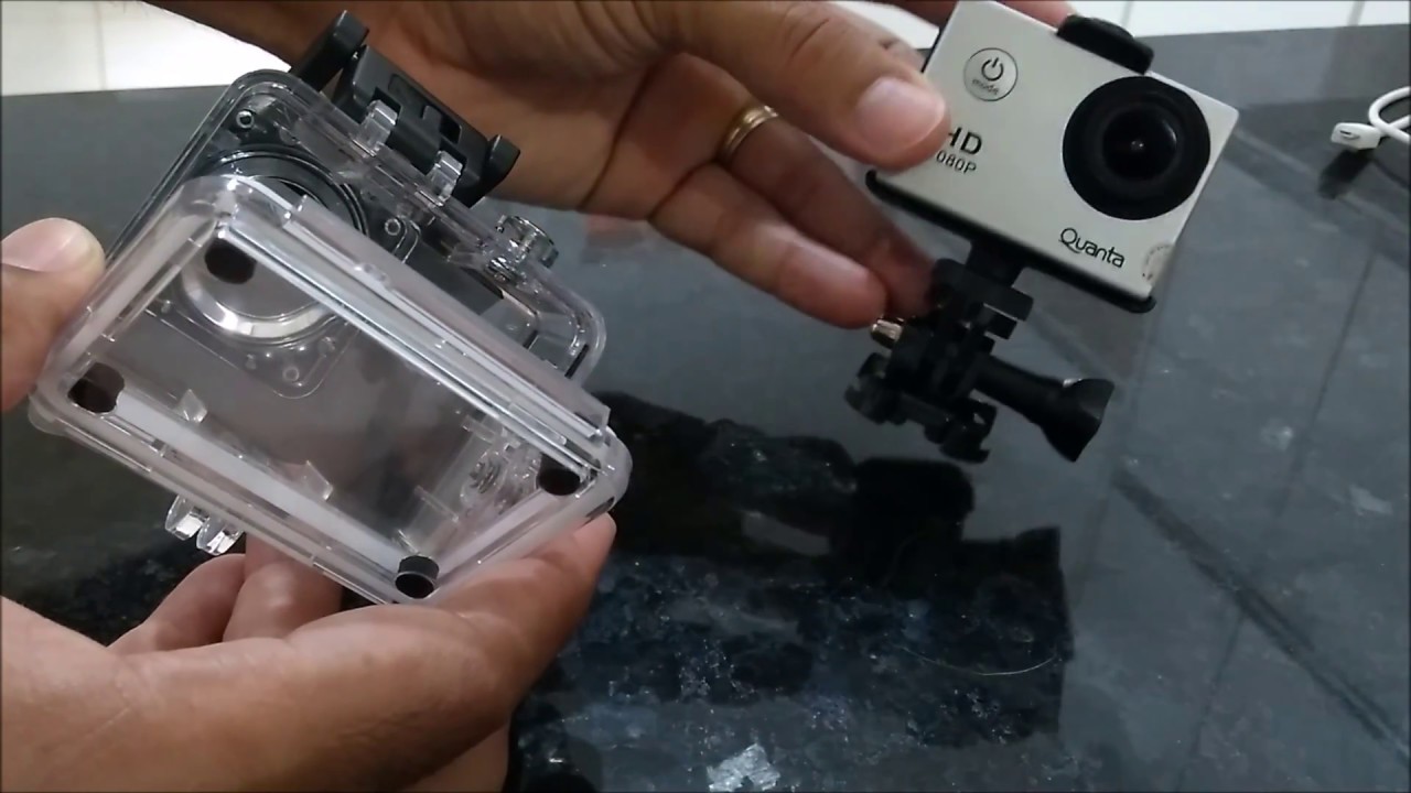 Câmera QUANTA. TESTE se resiste a ÁGUA NO MAR. CONDIÇÕES EXTREMAS - YouTube