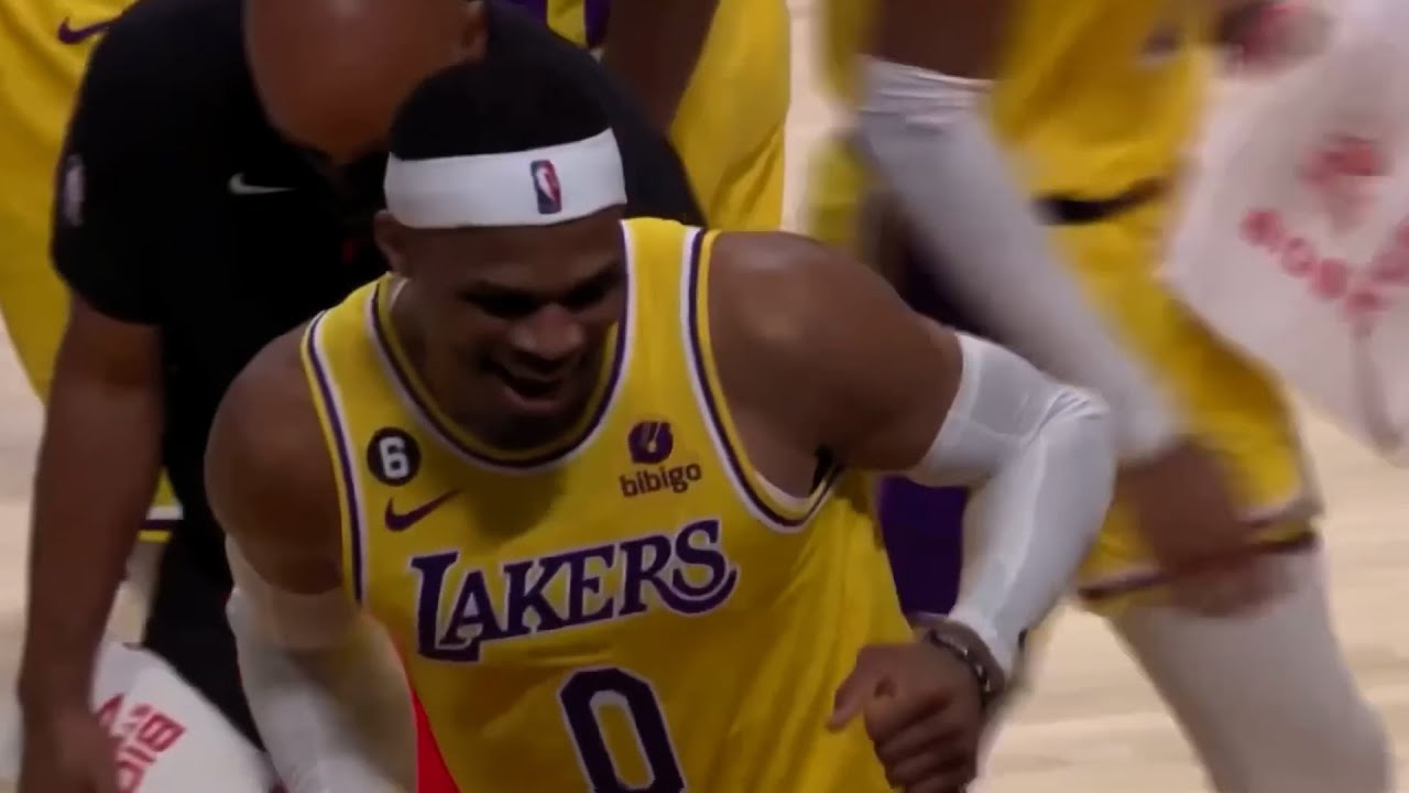 Russell Westbrook shows his dancing skills after a devastating three ...