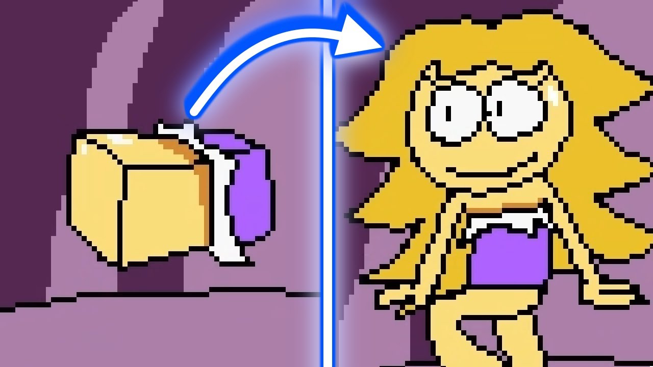 Pizza Tower: Female Butter Reskin 👀 Pizza Tower Mods - YouTube