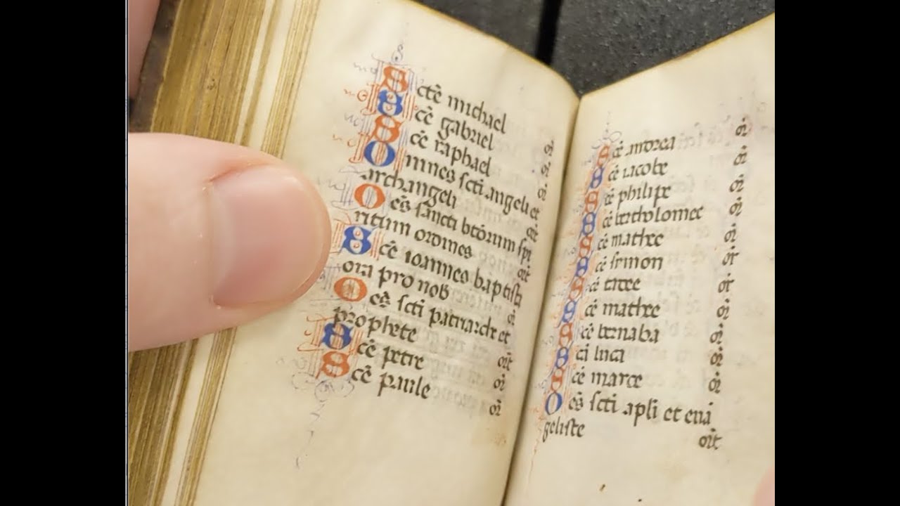 Unboxing Manuscripts with Schoenberg Curator Nick Herman, January 2023 ...