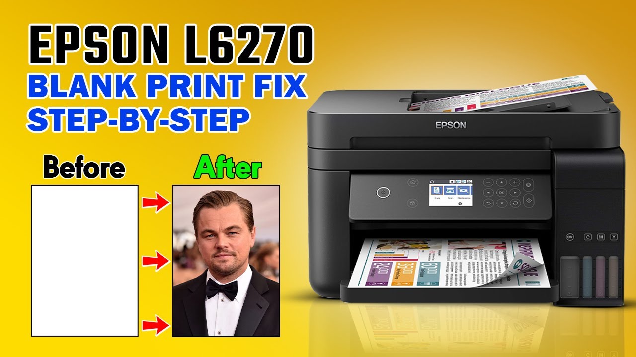 Epson Printer Not Printing? | Fix Blank Page Issue on L6270 (Step-by-Step Guide - YouTube