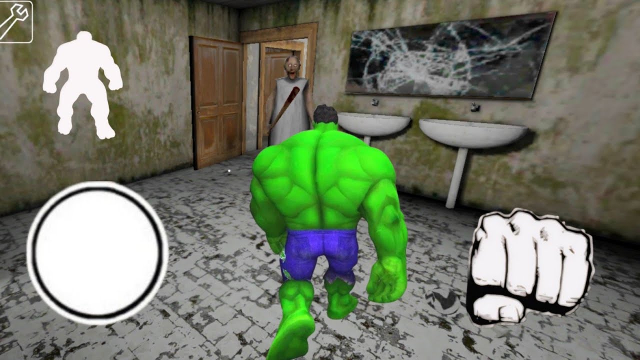 Playing As | Granny Hulk Normal Door Escape Full Gemaplay - YouTube