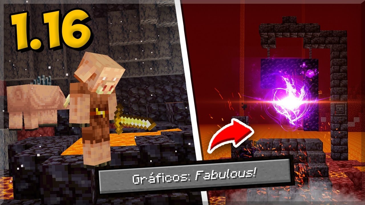 MINECRAFT 1.16 - PRÉ LANÇAMENTO e ÚLTIMAS NOVIDADES! - YouTube