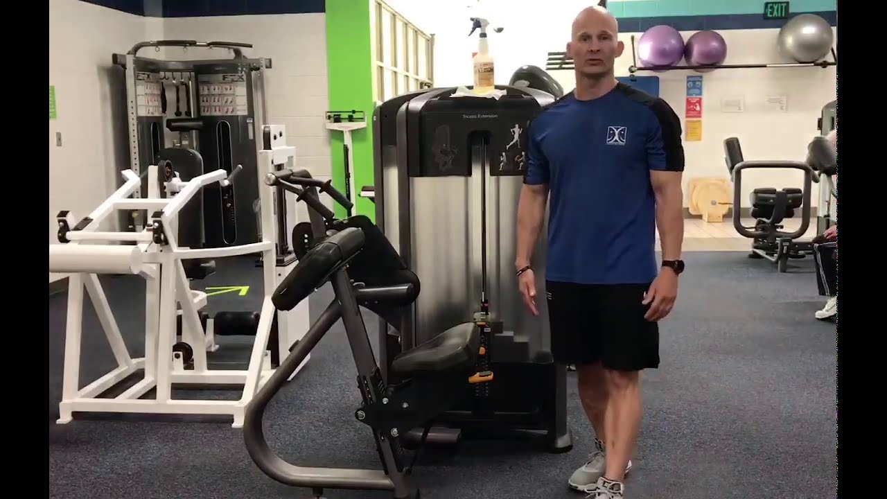 Exercise Spotlight- Precor Tricep Extension - YouTube
