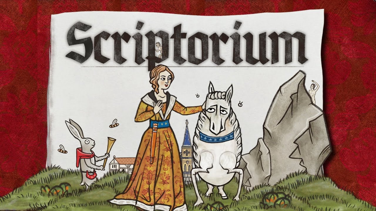 I Made Cursed Medieval Art in Scriptorium and It Got Out of Hand - YouTube