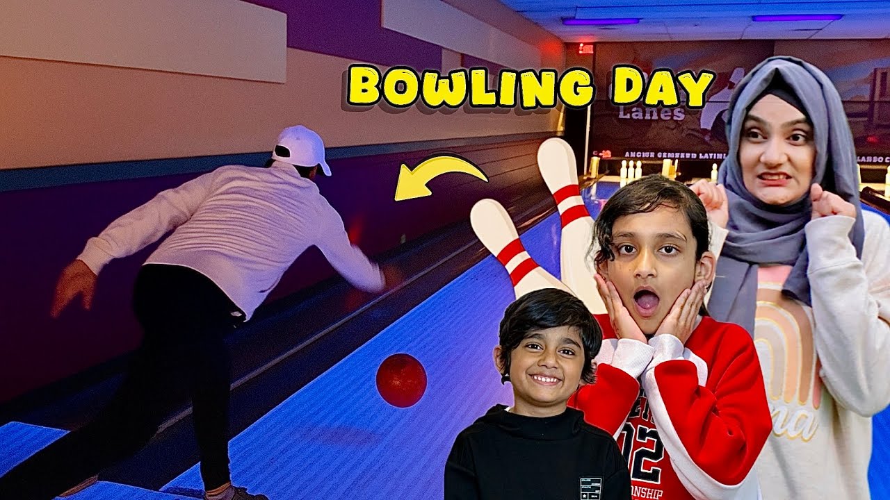 Family Bowling Challenge 🎳 | Who gets the most strikes ;) - YouTube