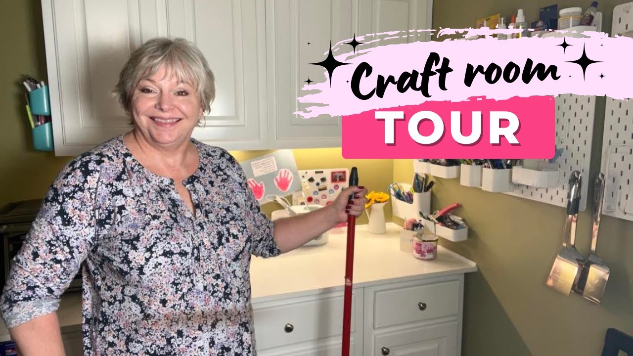 I Did It! | Craft Room Organization | Craft Room Tour | Messy Crafter ...