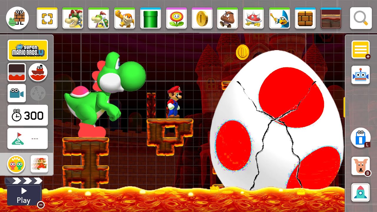 Super Mario Maker 2 New Theme! All Bosses Course Maker - YouTube