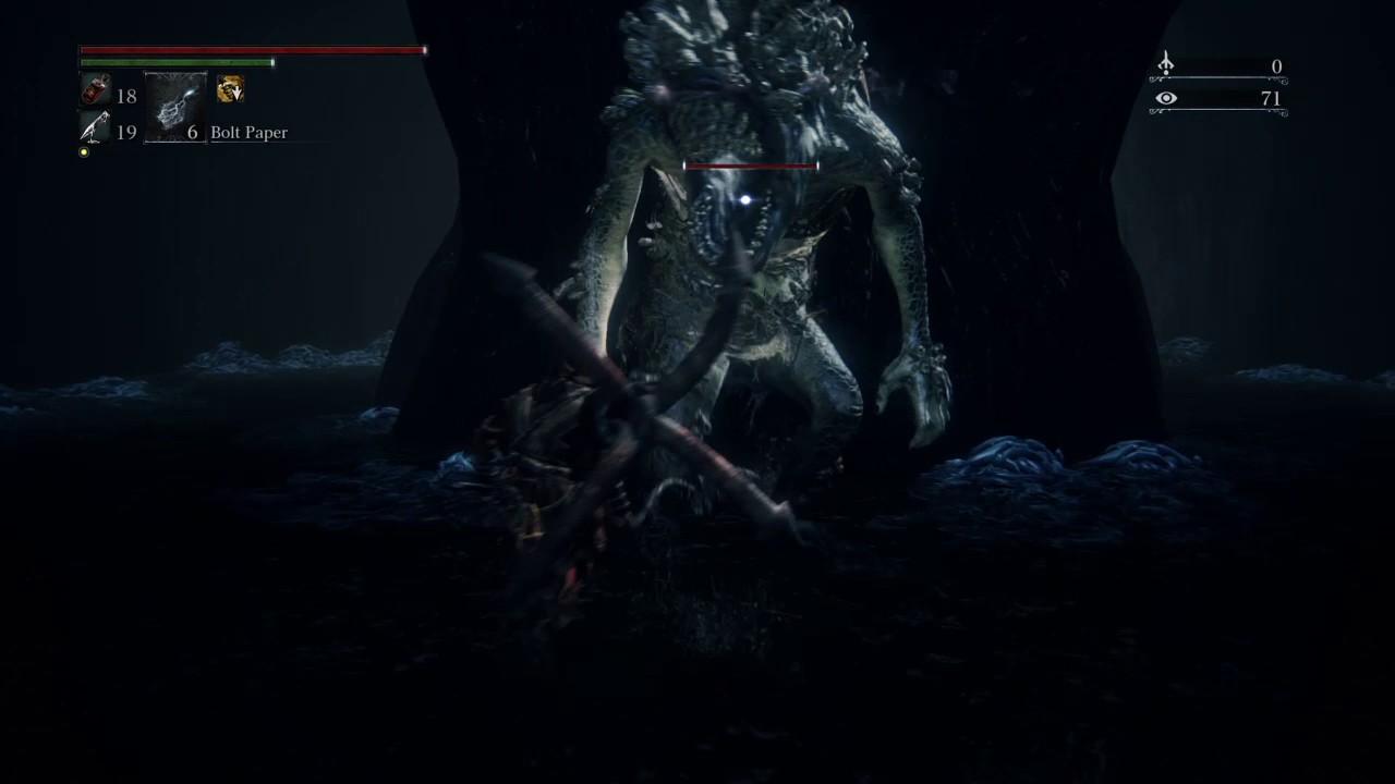 Bloodborne Dual Elite Shark Giants In the Fishing Hamlet Well Bottom ...