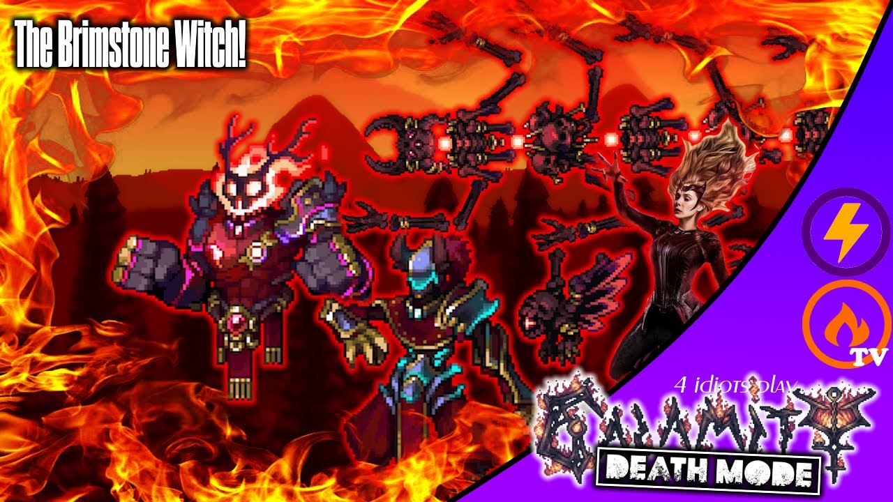 Brimstone Witch!! | Terraria Calamity Death Mode! Ep 22 - YouTube