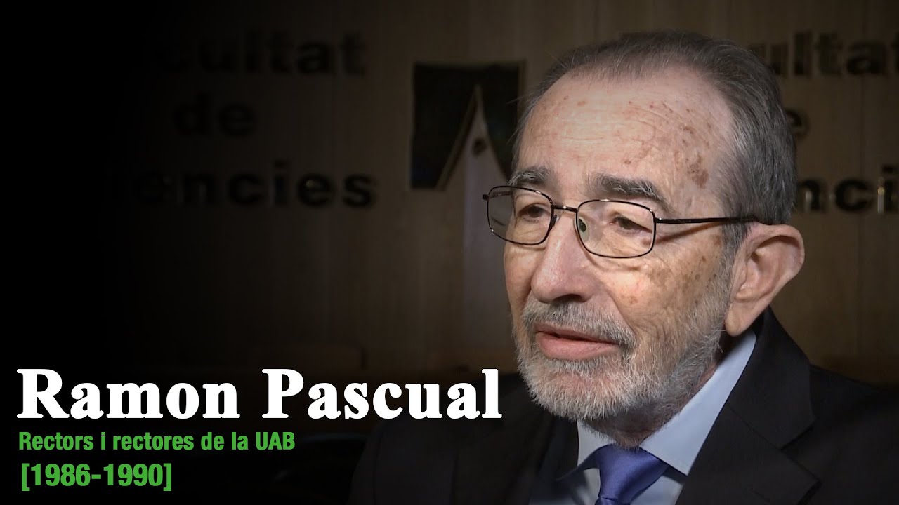 Ramon Pascual, Rector de la UAB - YouTube