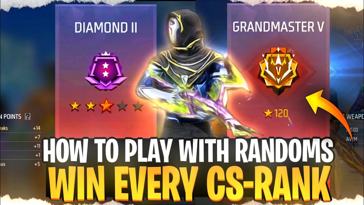 WIN EVERY CS RANK WITH RANDOM PLAYERS | CLASH SQUAD RANKED TIPS AND ...