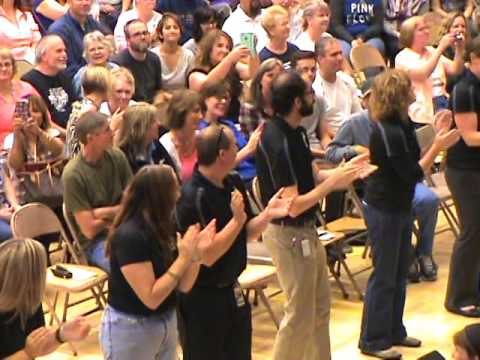 SHHS Staff Flashmob and Dance - YouTube