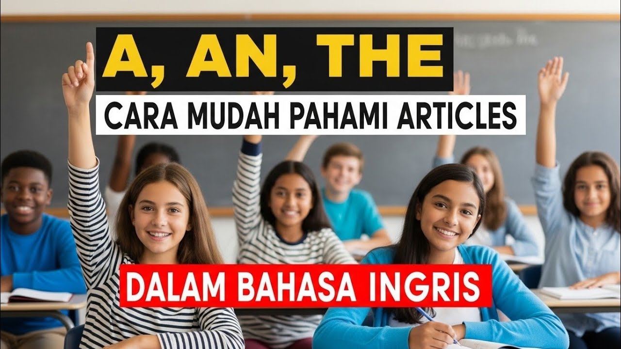 A, AN, THE – CARA MUDAH PAHAMI ARTICLES DALAM BAHASA INGGRIS! - YouTube