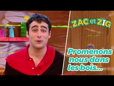 Chanson  « Promenons-nous dans les bois » (Loup y es-tu)