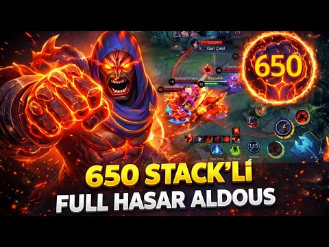 650 STACK ALDOUS İLE TEK ATMA SEANSI
