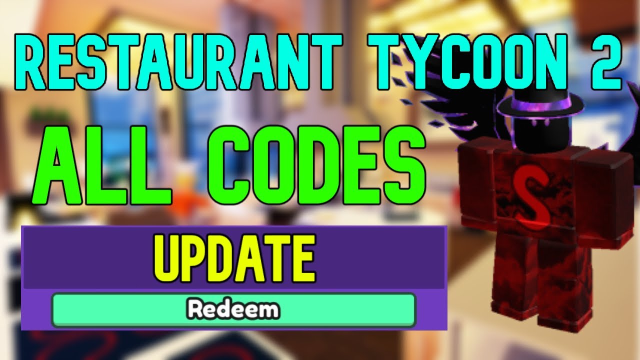 ALL Restaurant Tycoon 2 CODES | Roblox Restaurant Tycoon 2 Codes ...