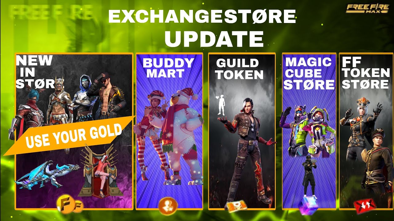 GOLD STORE UPDATE FF, OB47 UPDATE FF, STORE UPDATE FREE FIRE | FF NEW ...